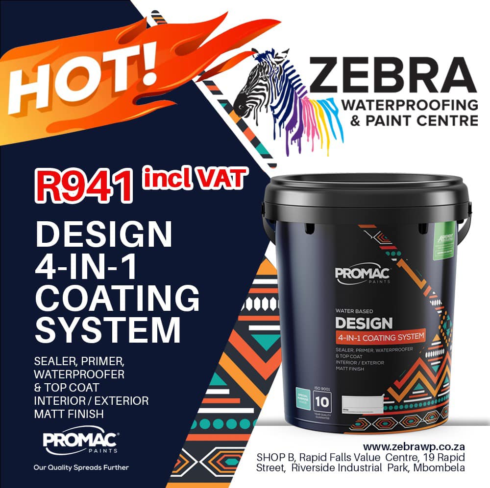 Zebra Waterproofing and Paint Centre | Lowvelder