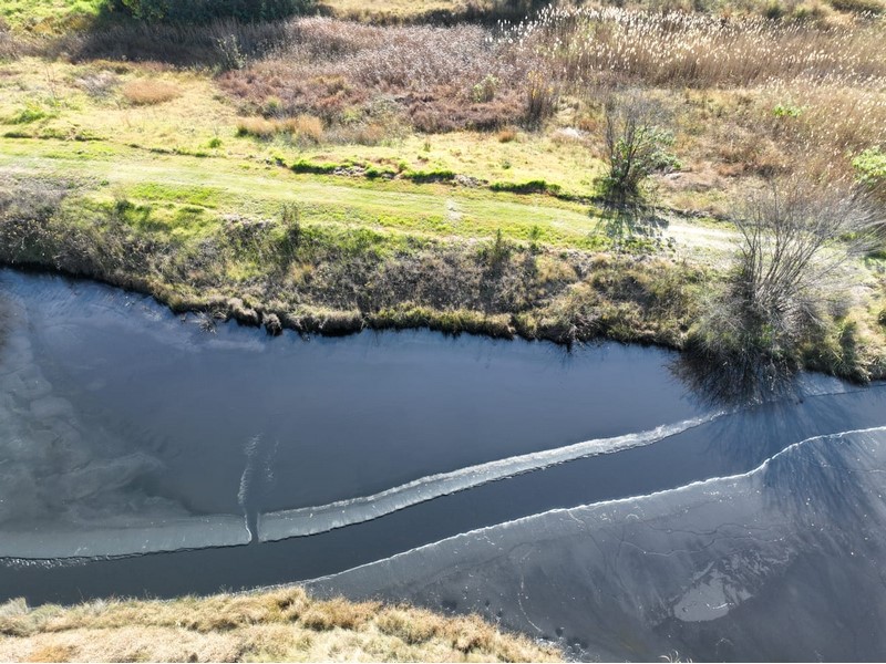 Beautiful golf course drenched in black sludge | Middelburg Observer