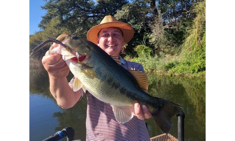 Haal jul visstokke uit, want die groot visse byt nou Pappie ...