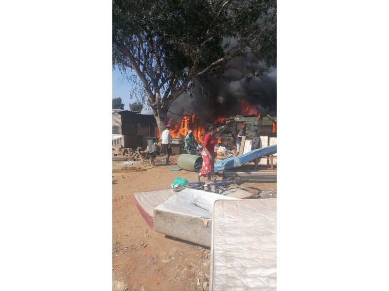 House on fire in Extension 5 | Middelburg Observer