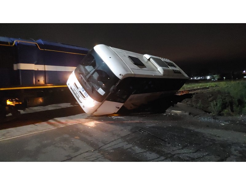 Train collides with bus in late night accident | Middelburg Observer