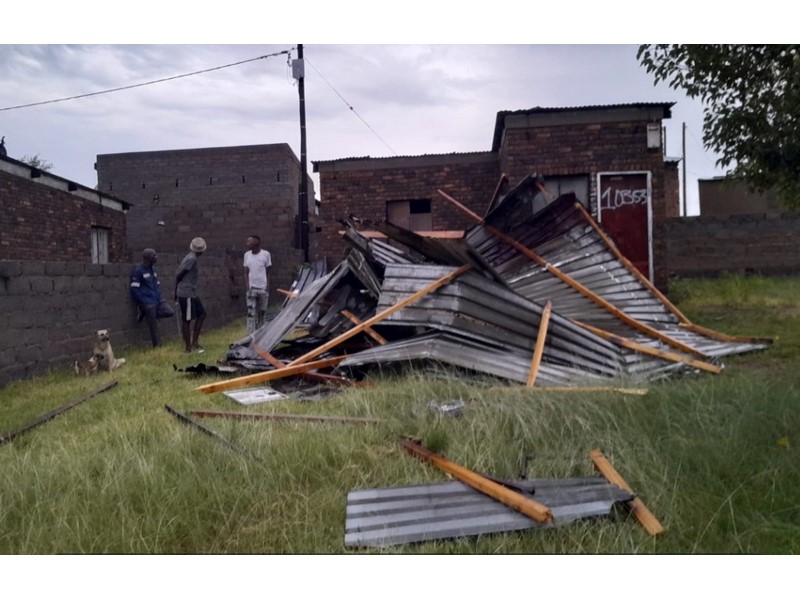 The aftermath of last night’s storm | Middelburg Observer