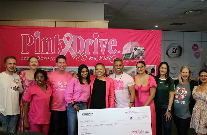 Bridgestone continues support of Pink Drive with R500 000 donation ...