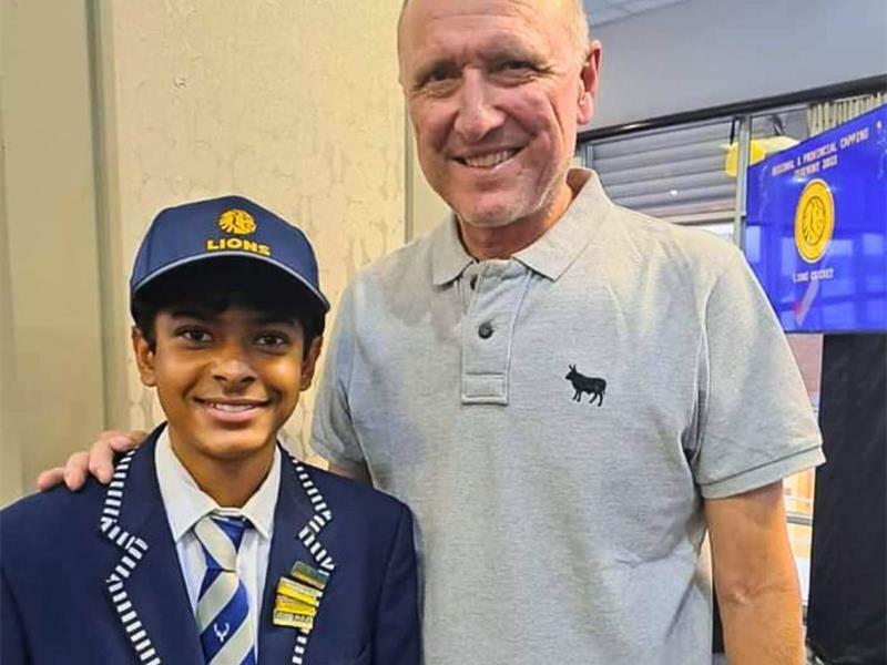 Reddam House Waterfall learner gets his first big-stage cricket cap ...