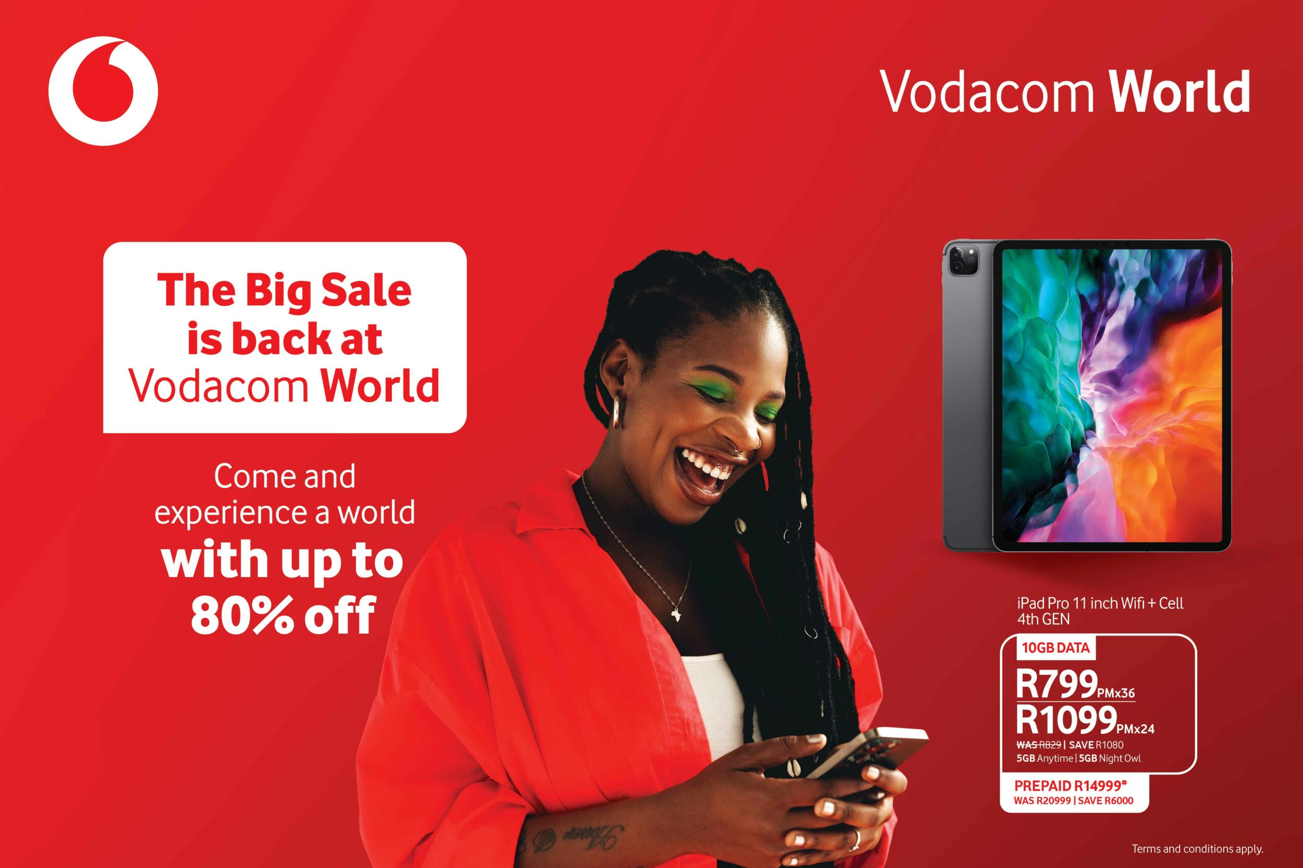 Get to Vodacom World for the Big Sale | Midrand Reporter