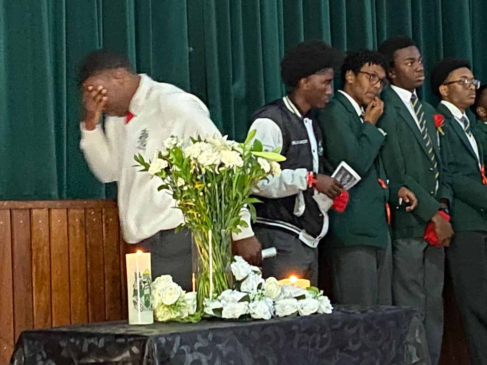 Moving memorial service for lost Grade 12 learner | Midrand Reporter