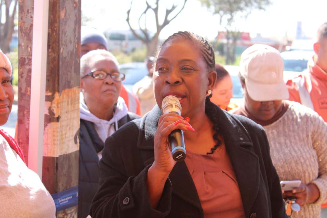 Ward 110 councillor Angie Mphaho attributes manhole blockages in ...