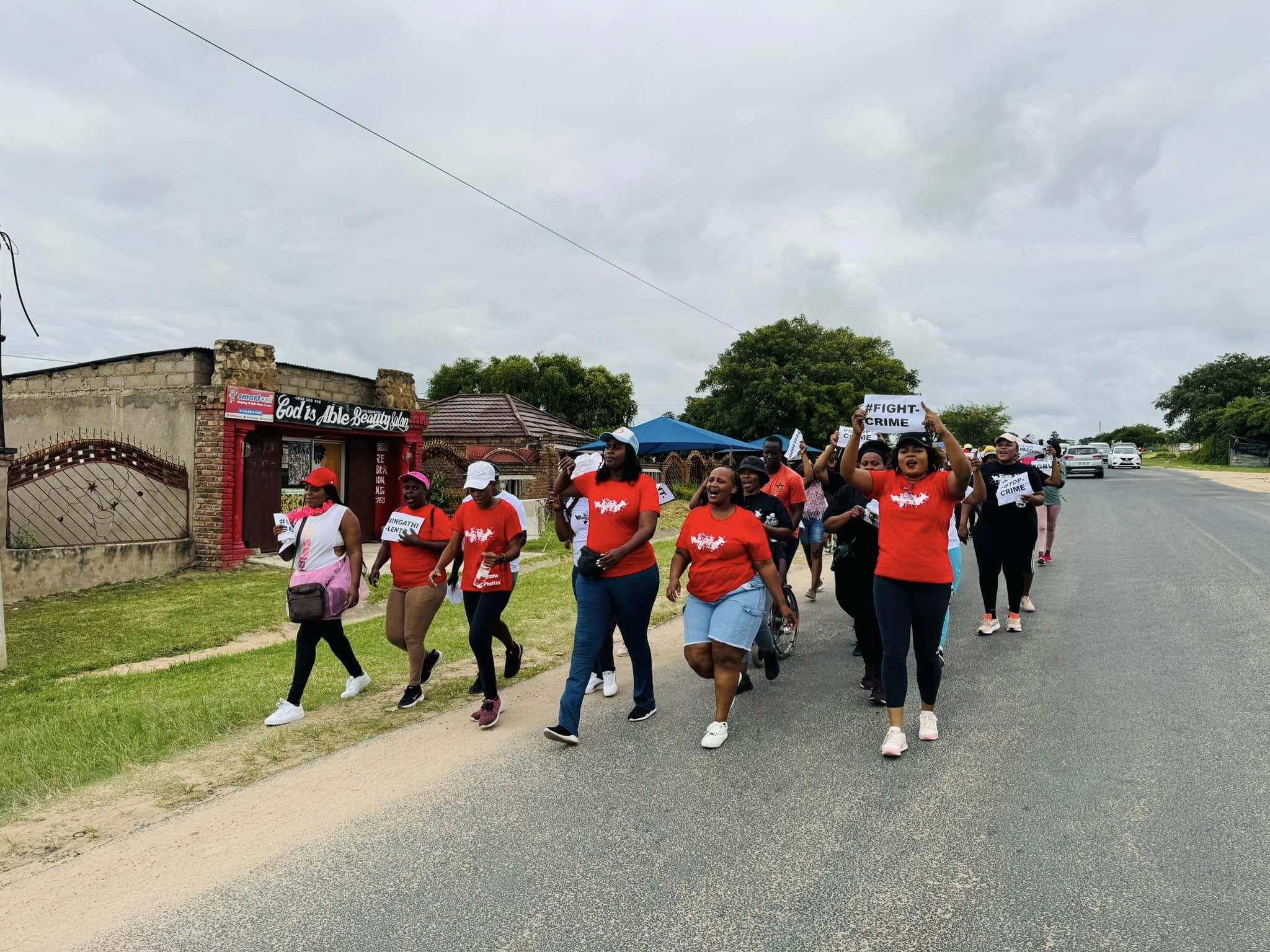 Masoyi community walks against GBV and crime and for tourists' safety ...
