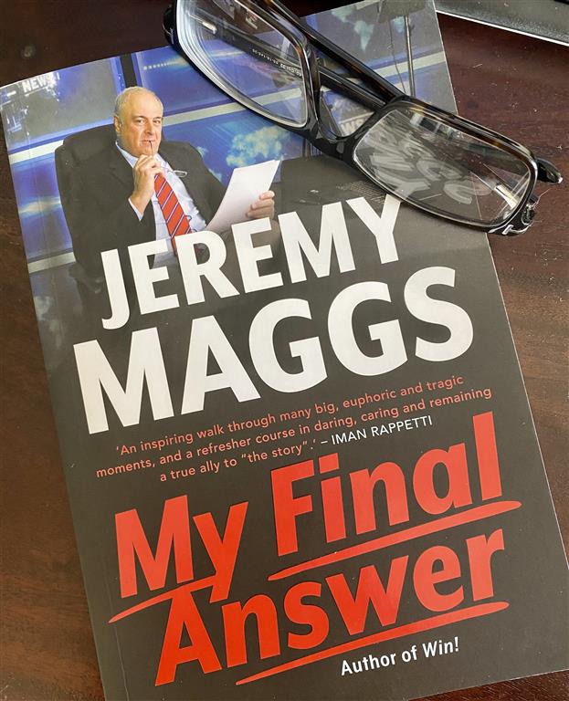 Book review: New Jeremy Maggs book - My Final Answer | Network News