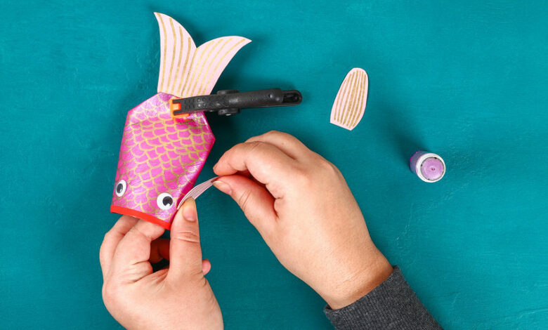 Get crafty: Make a toilet roll fish | Network News