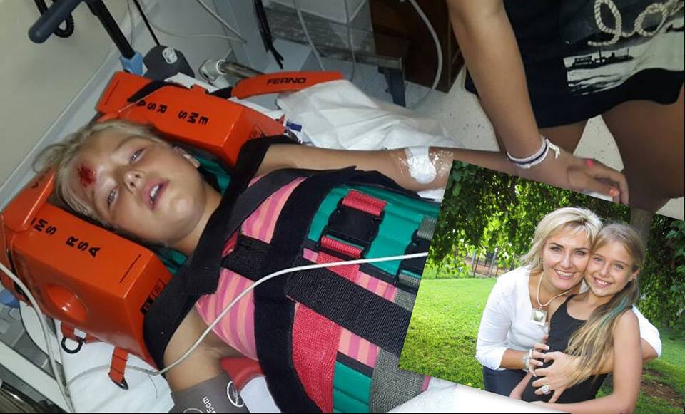 Gretha Wiid se dogter (8) ongedeerd ná sy 3m val | Network News