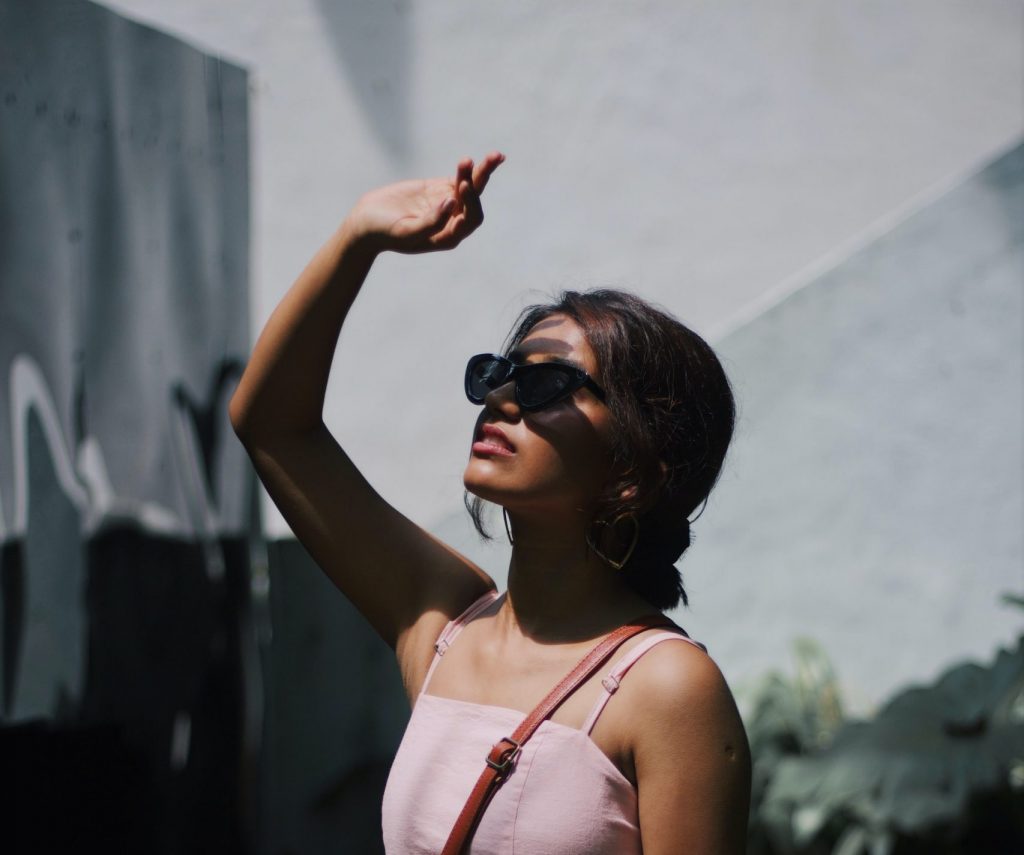 Sonslim met sonskerm