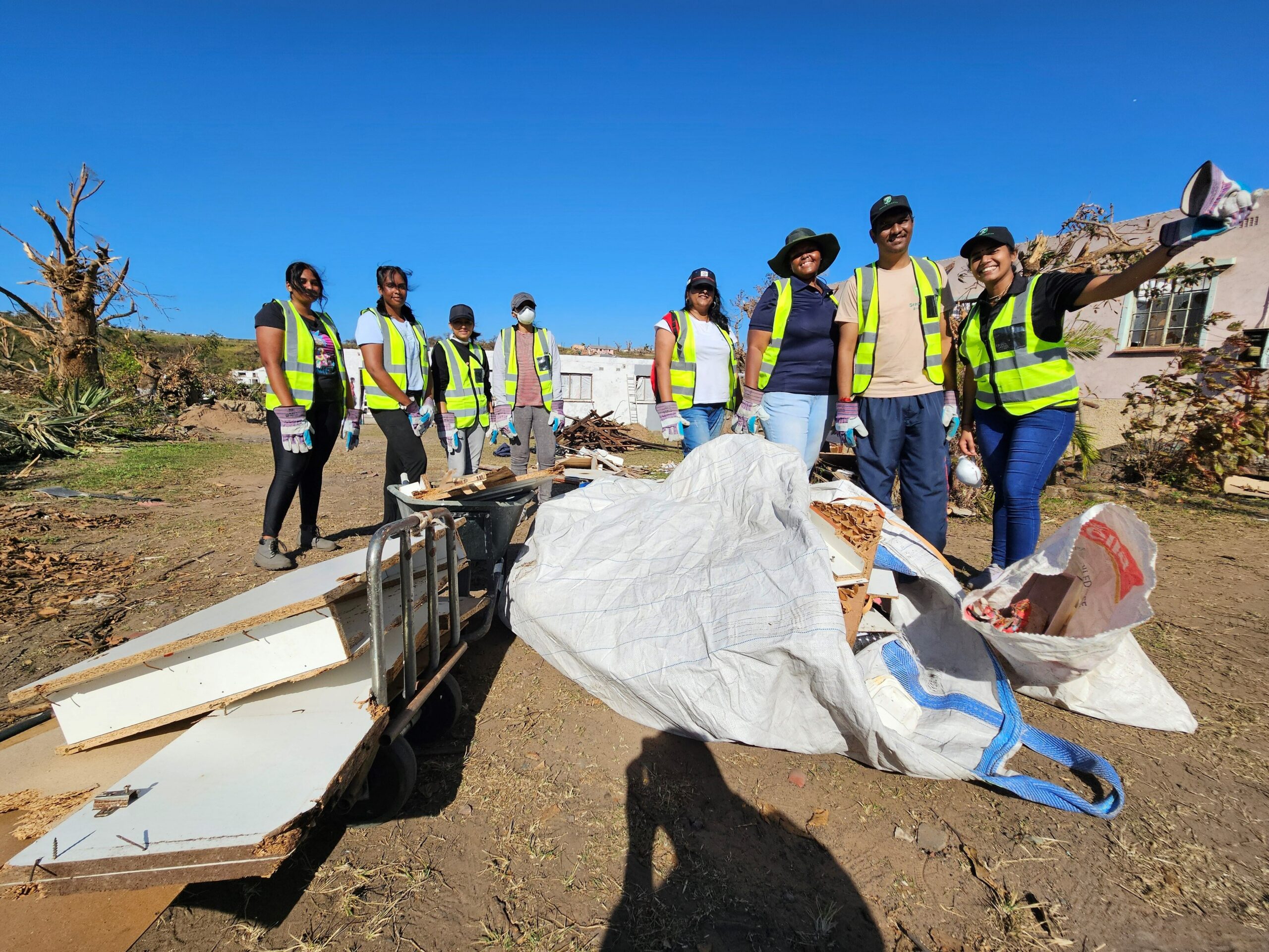 Tongaat tornado relief: Green Buddies clean up | North Coast Courier