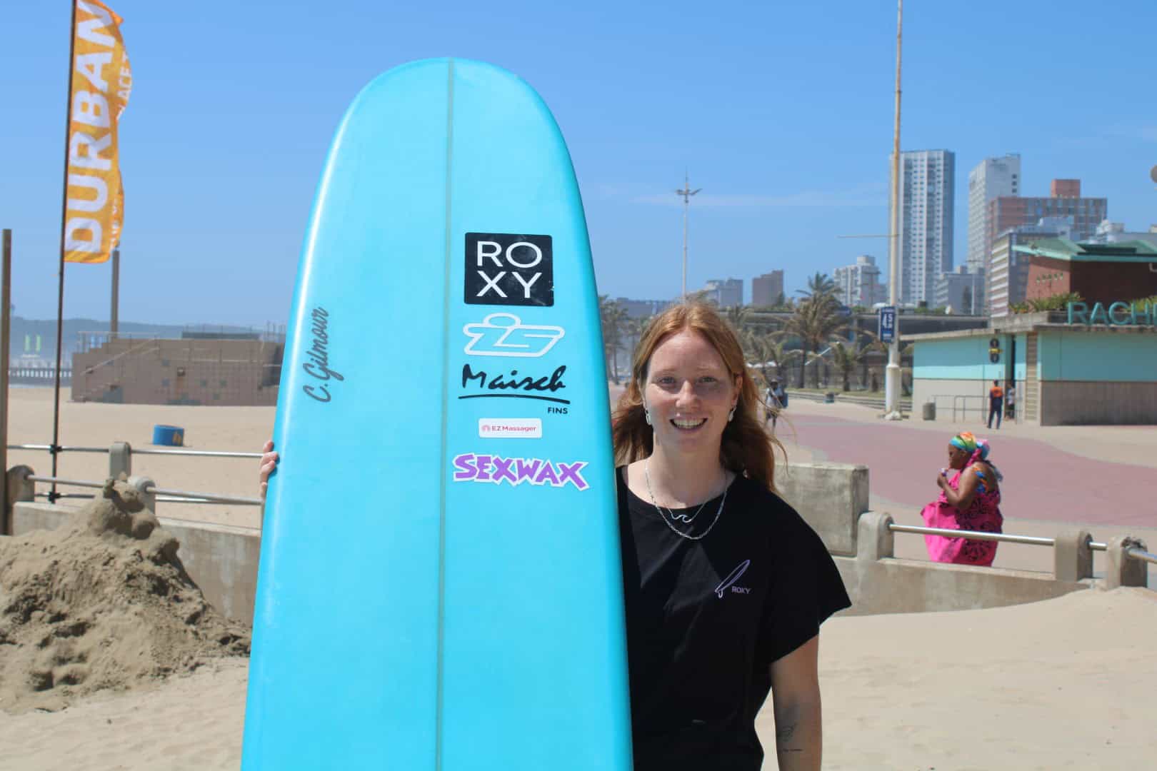Local longboard surfer makes history | Northglen News