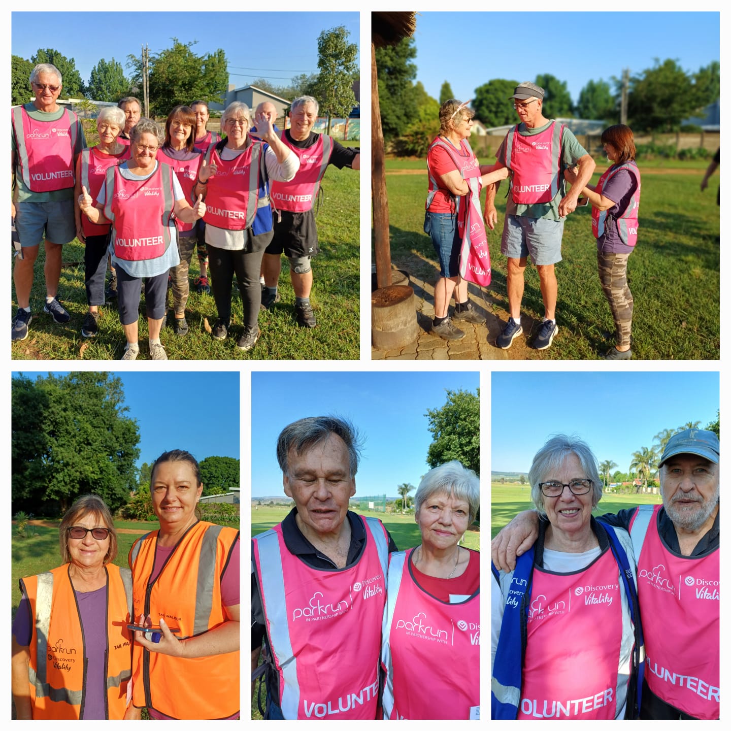 Parkrun volunteers step out in pink for the first time | Northern Natal ...