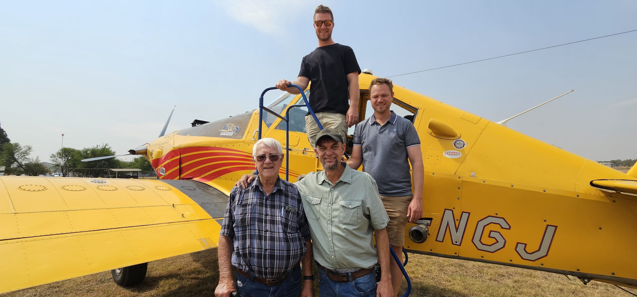 Kamerade van die lug vier saam met familie tagtig jaar | Parys Gazette