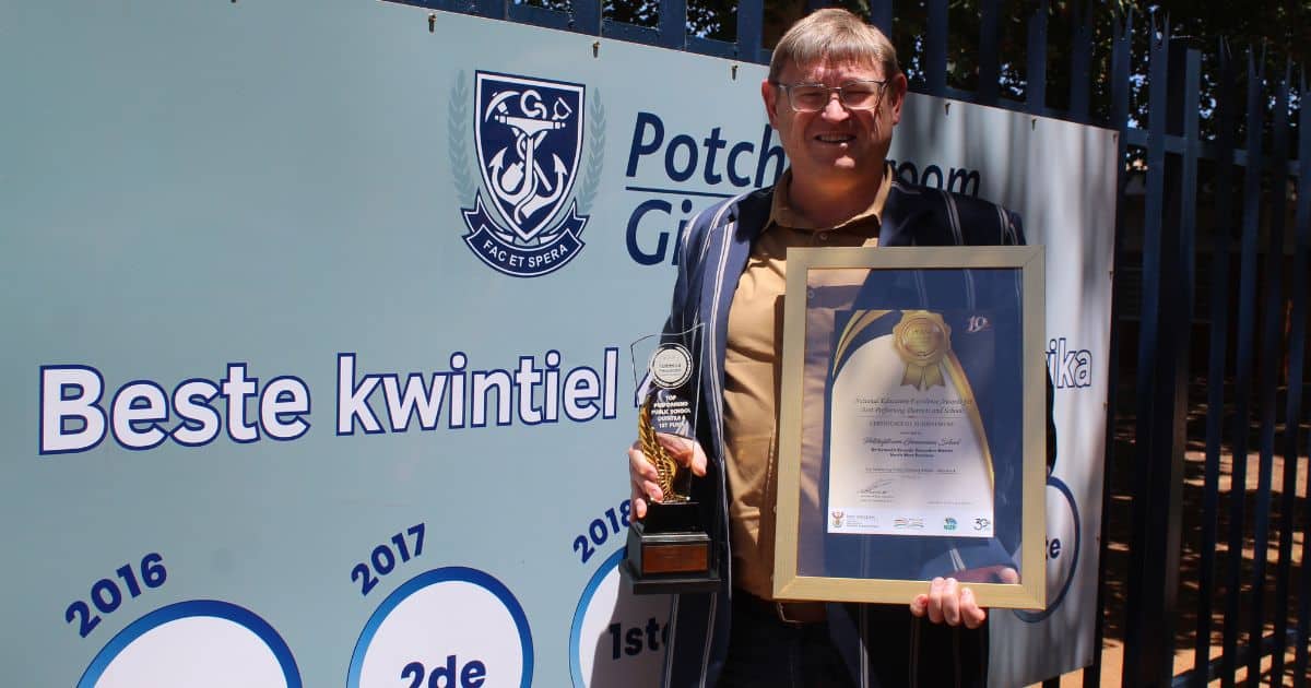 Gimmies beste kwintiel 4-skool in SA | Potchefstroom Herald