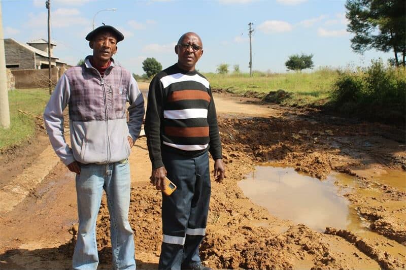 Finsbury residents angered by dilapidated road | Randfontein Herald