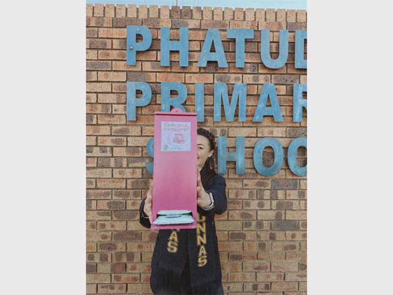 Sharica (17) launches Pink Box Project to fight period poverty
