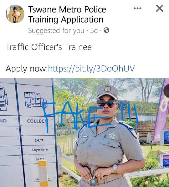 TMPD condemns circulation of false advertisement of metro police ...