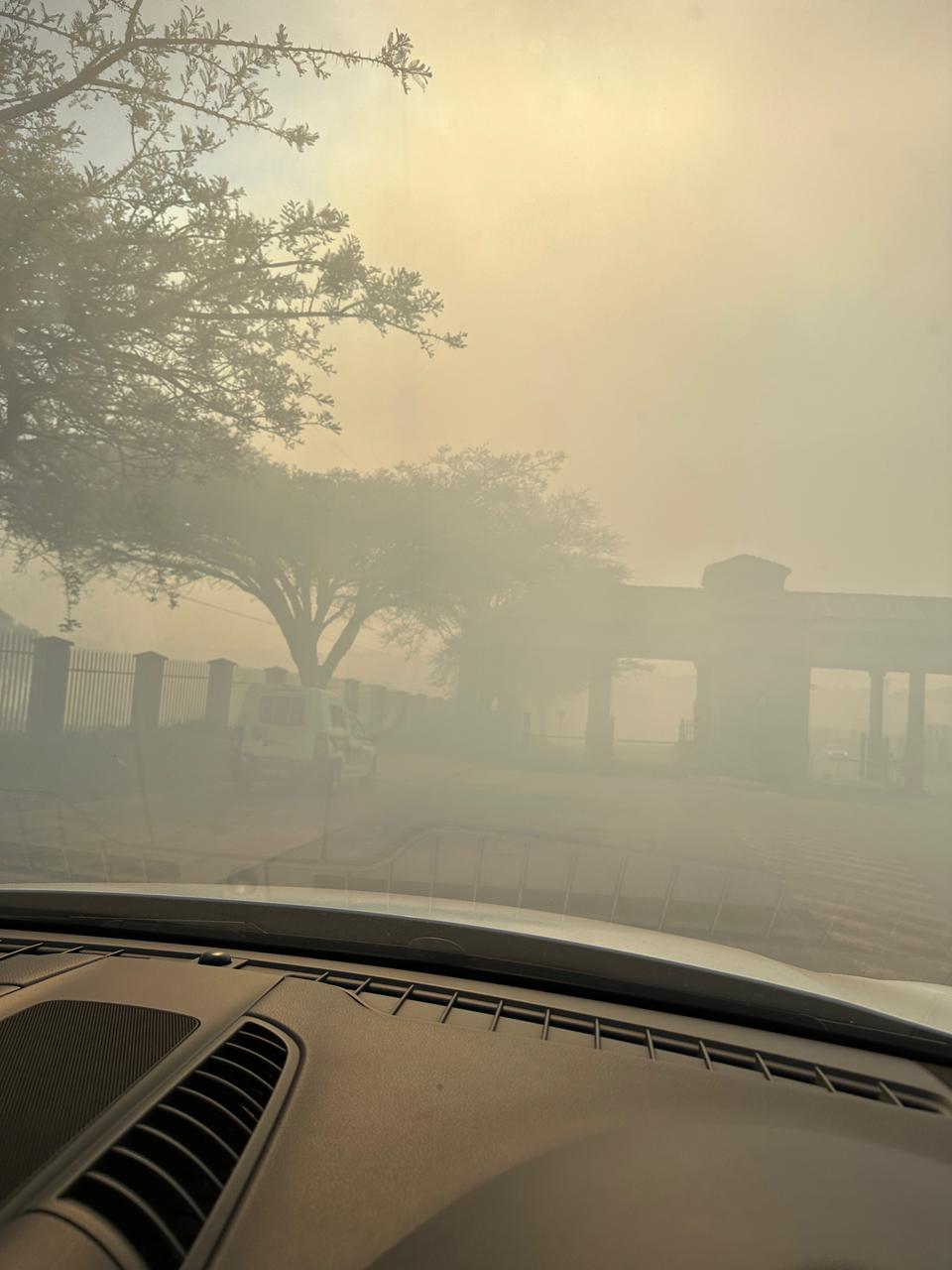 Wild Estate residents concerned over a cloud smoke hanging over their ...