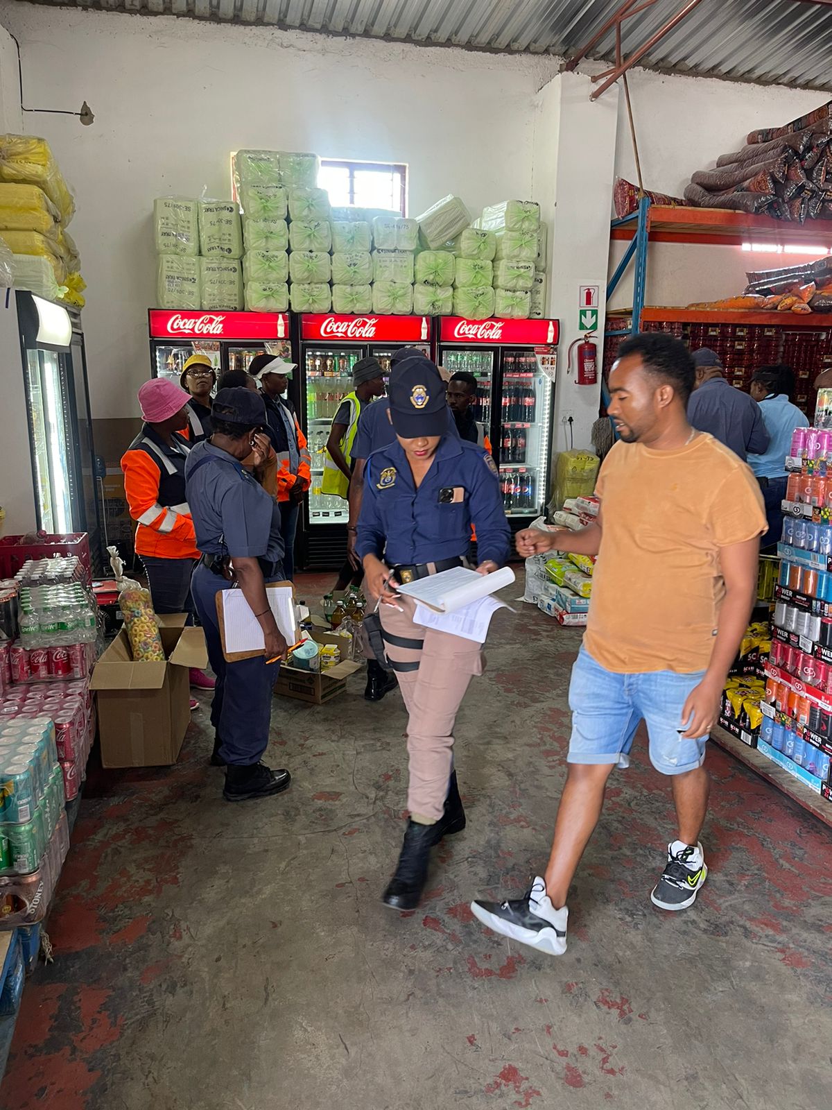 Metro, police seize expired food in Temba spaza shop raids | Rekord