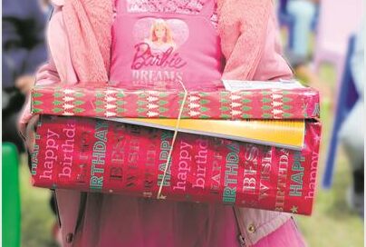 Get into the festive spirit with the Santa Shoebox Project