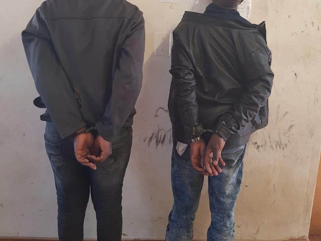Limpopo cops nab two men at Nyl Plaza
