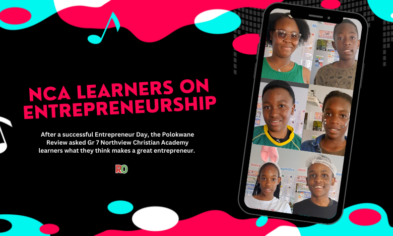 WATCH: NCA learners on what makes a good entrepreneur | Reveiw