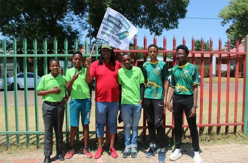 Molepi Rising Stars holds walk in support of Springboks
