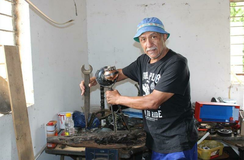 Resident shows off crafting skills and turns them into a livelihood