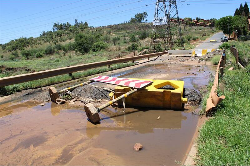 Collapsed bridge received repairs funding