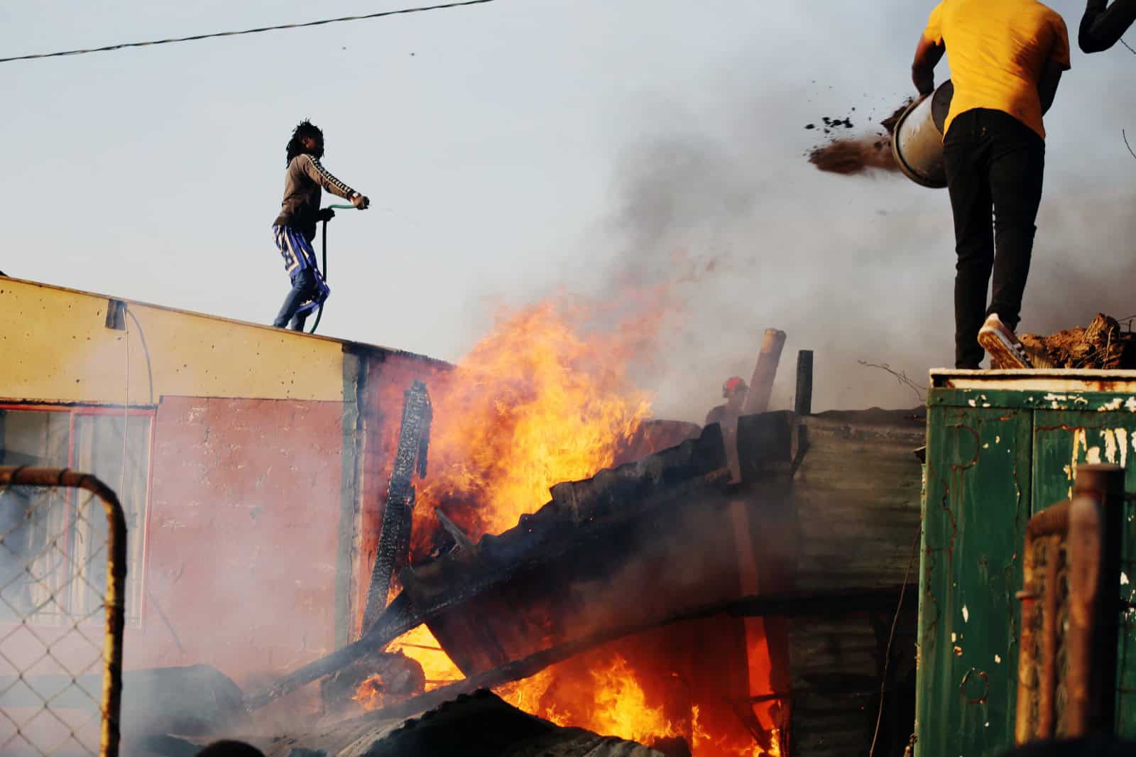 WATCH: Fire rips through a two-room shack in Bophelong | Sedibeng Ster