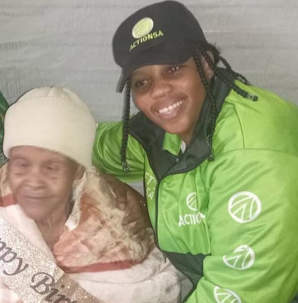 ActionSA welcomes 100-year-old Gogo | Sedibeng Ster