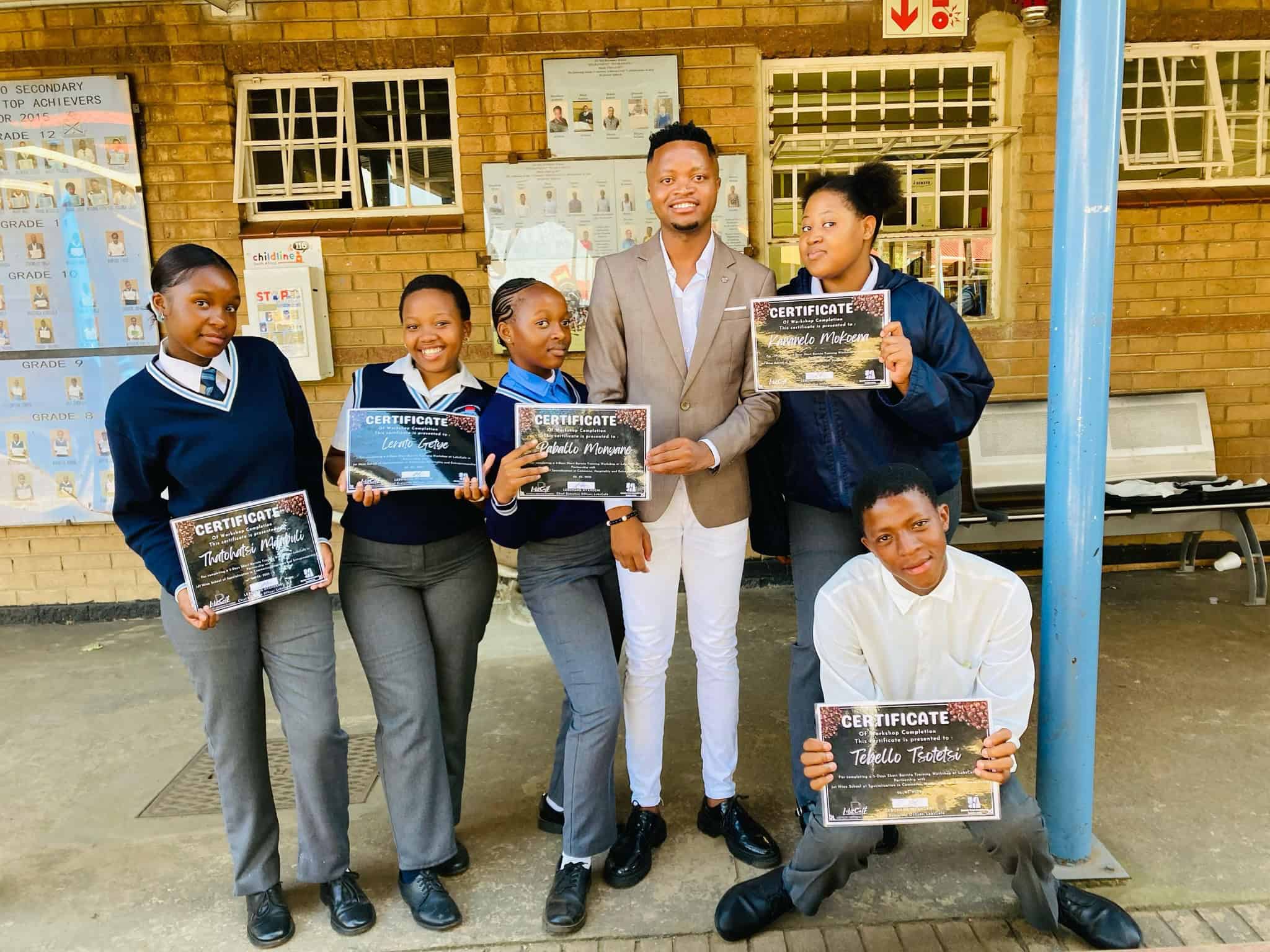 Successful Completion of Barista Training Program at Jet Nteo ...