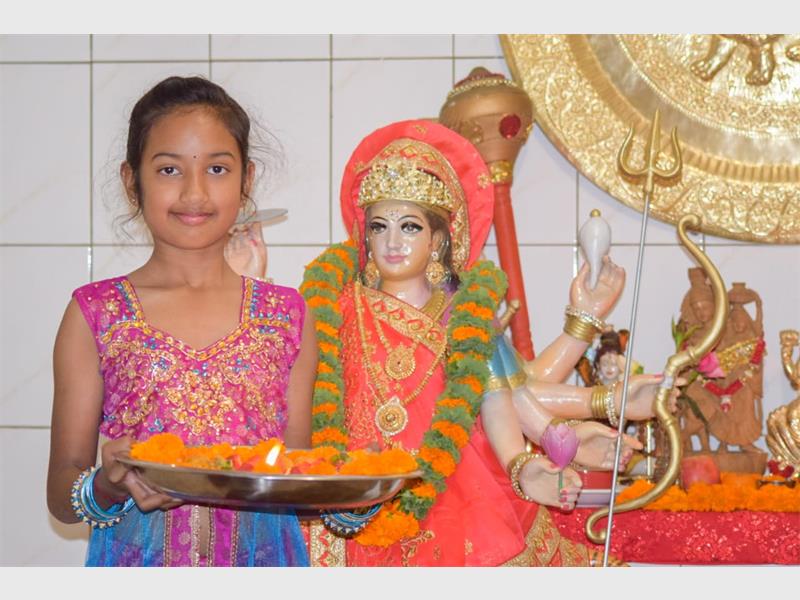Temples observe Navaratri prayer | South Coast Herald