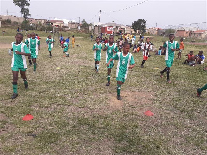 Teams battle it out in Gamalakhe football league | South Coast Herald
