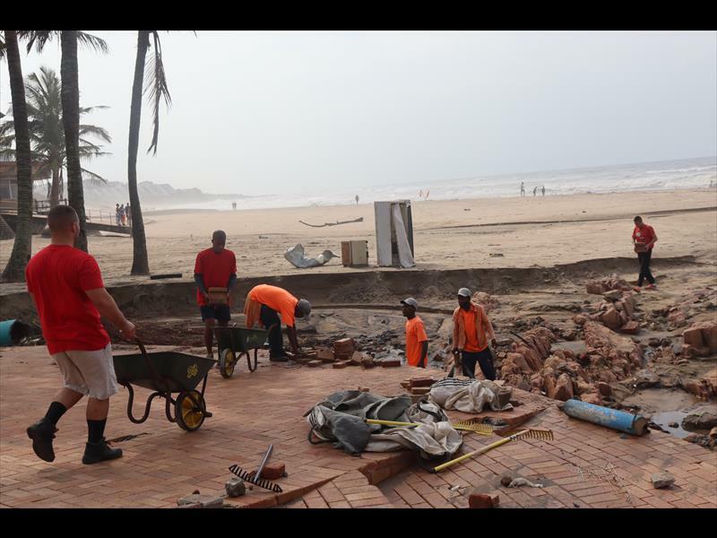 Heavy rains wash away Margate's beauty | South Coast Herald