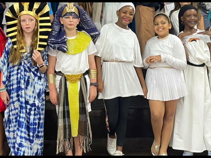 Egyptian dress-up fun at PE Primary | South Coast Herald