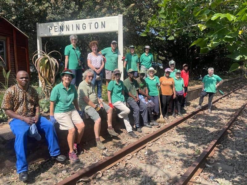 BRONWYN TANNER: Tuning In – Green Team tidies Pennington railway ...