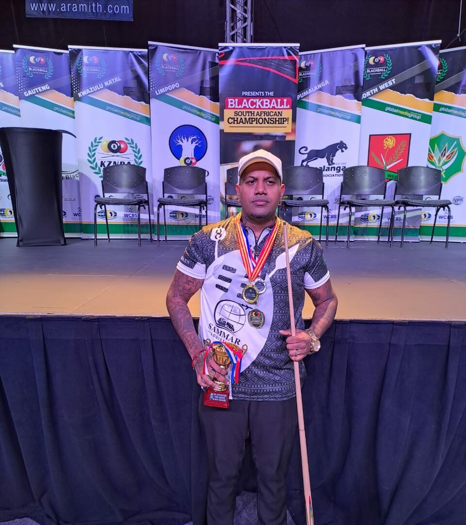 Amanzimtoti blackball pool player selected for SA team | South Coast Sun
