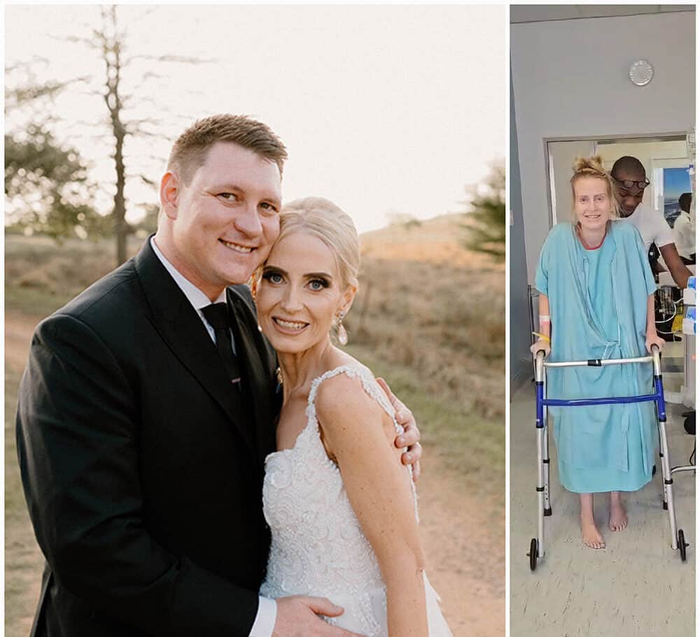 A dream come true: Terminally ill bride walks down the aisle | South ...