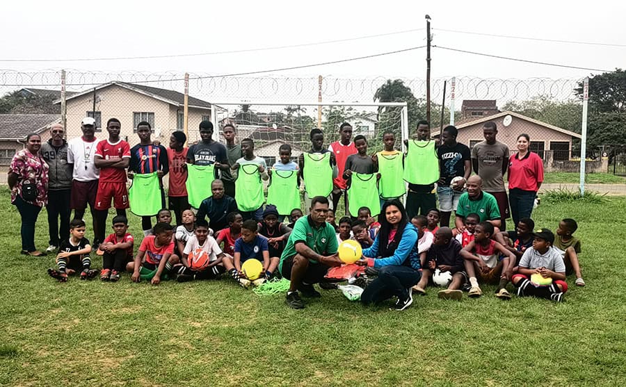Isipingo Junior Soccer Academy's donations bring joy to players | South ...