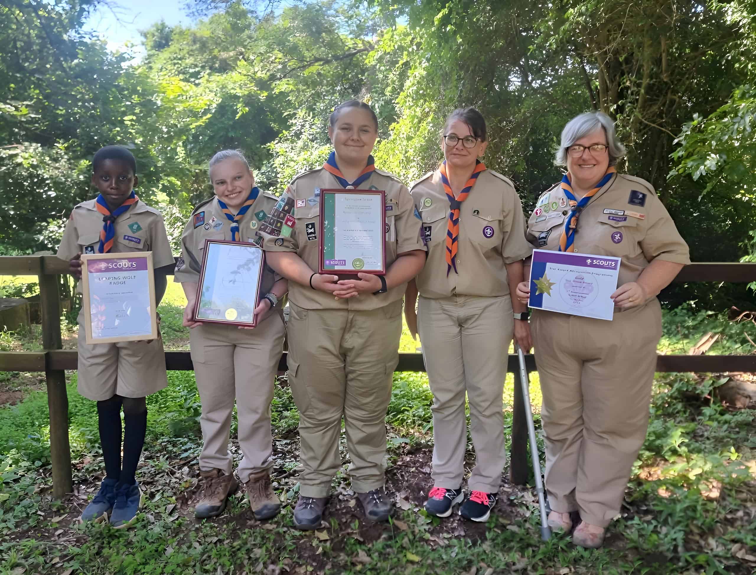 Amanzimtoti scouts shine in awards | South Coast Sun