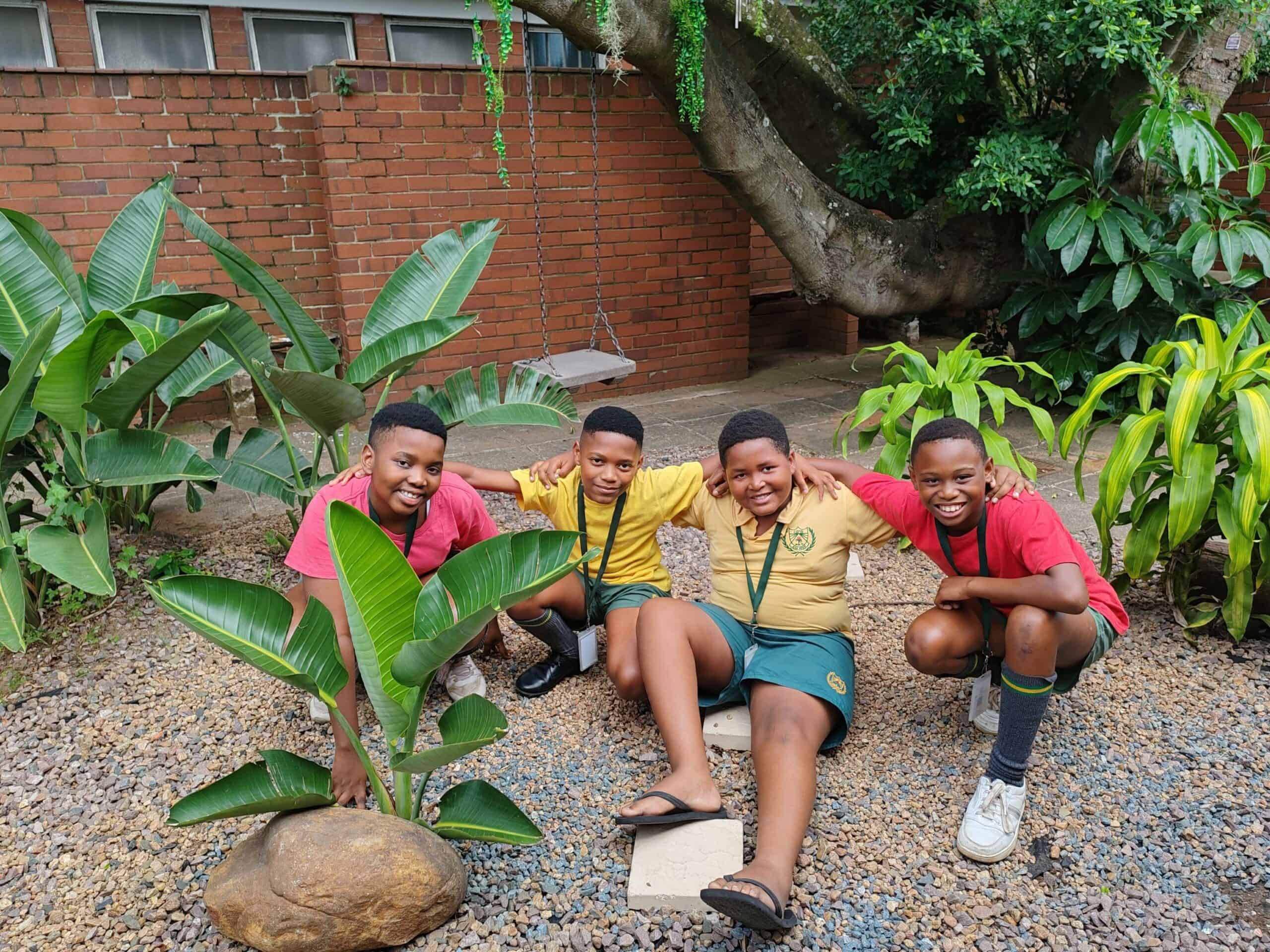 Learners help restore Twini’s tranquil garden | South Coast Sun