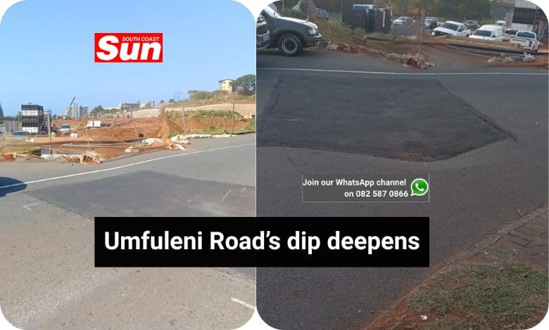Road collapse in Doonside causes concern | South Coast Sun