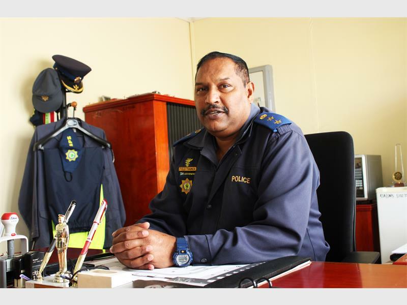 Lieutenant Colonel Shunny Govender helms Moffat View SAPS | Southern ...