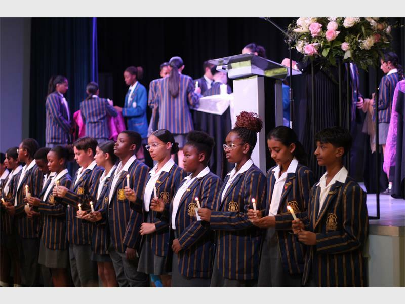 Marist Brothers High School welcomes Grade Eights with a ceremony ...