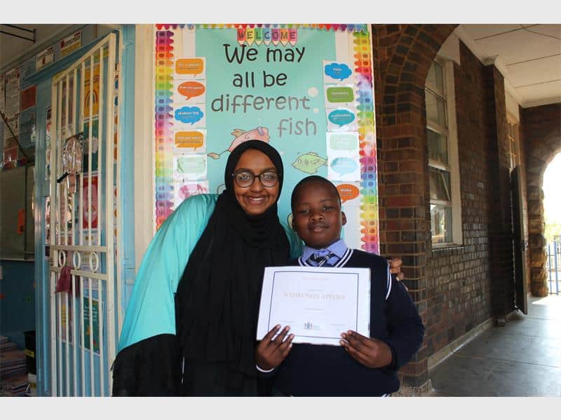 Park Senior Primary School learner comes out tops | Southern Courier