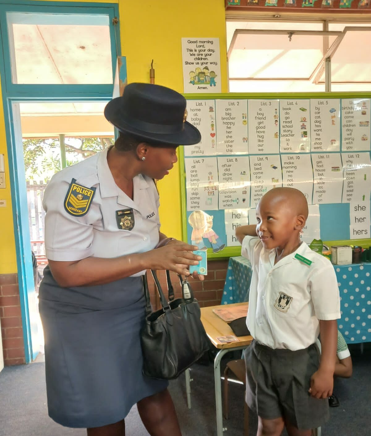 Heroic police officer saves missing child | Southlands Sun